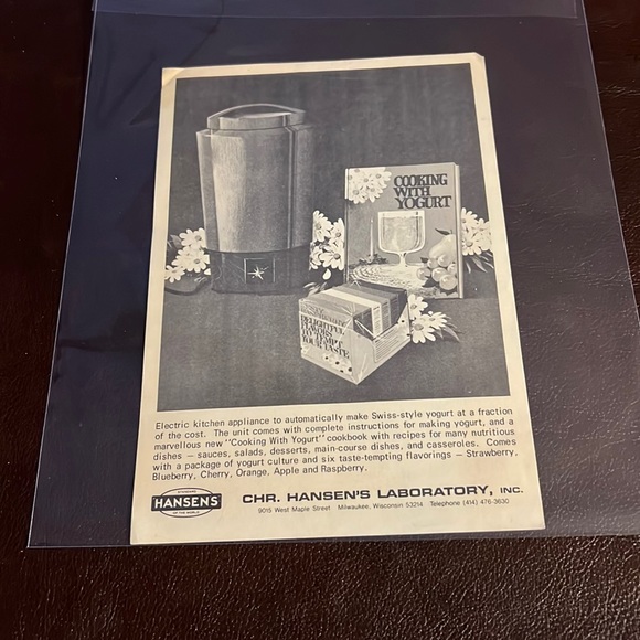 CHR Hansen’s Laboratory | Art | Vintage Chr Hansens Laboratory Ad ...